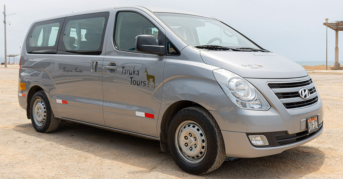 VAN hasta 6 pasajeros para excursiones, paseos, viajes, taslados.